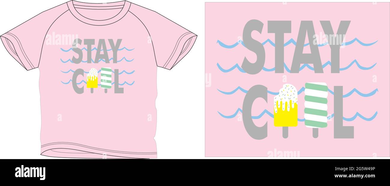 stay cool graphic design vector illustration Stock Vector Image & Art ...