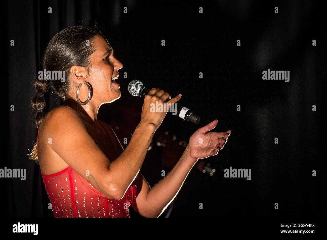 Copenhagen, Denmark. 29th June, 2021. The Danish singer and songwriter ...