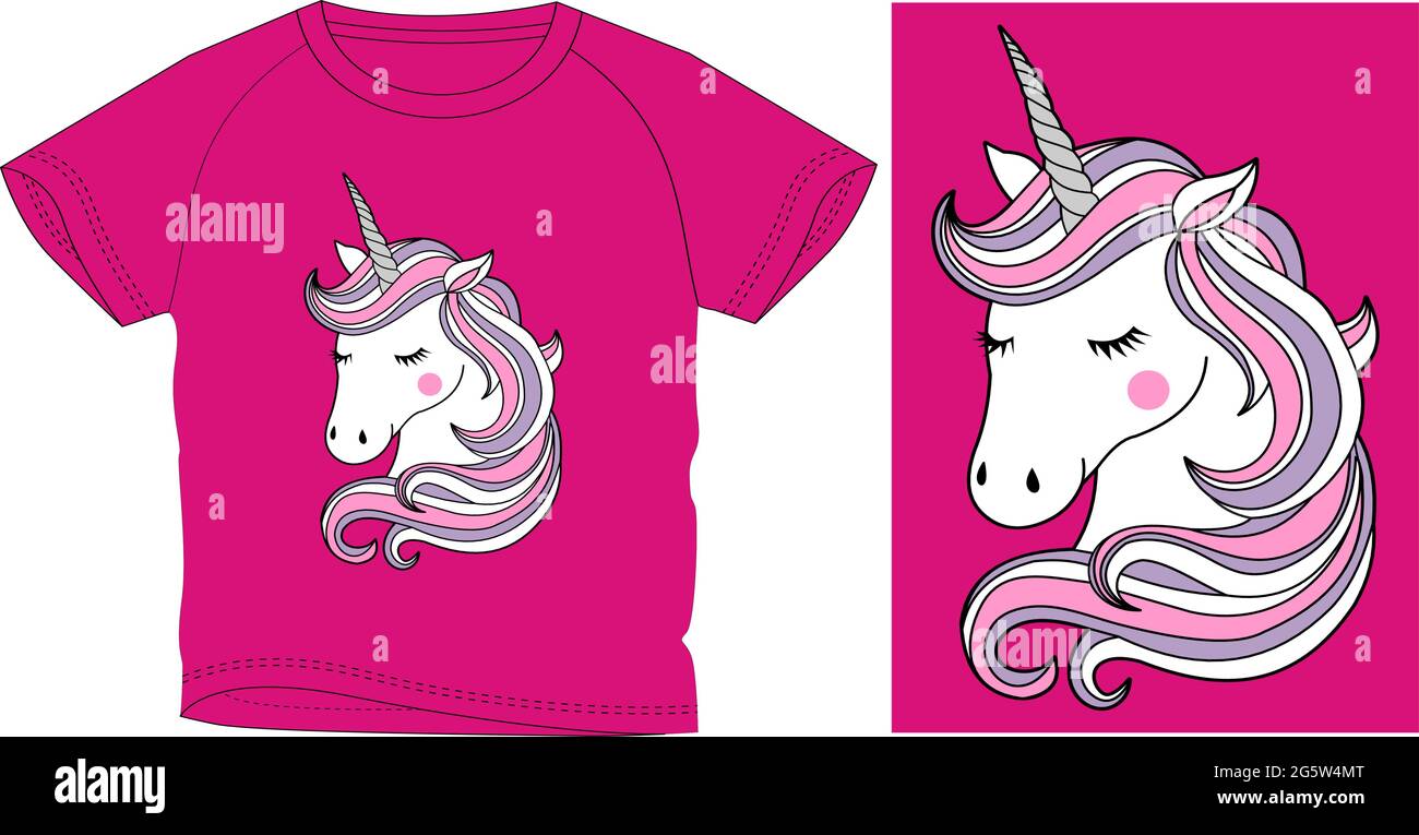 Unicorn beauty colorful vector Stock Vector Image & Art - Alamy