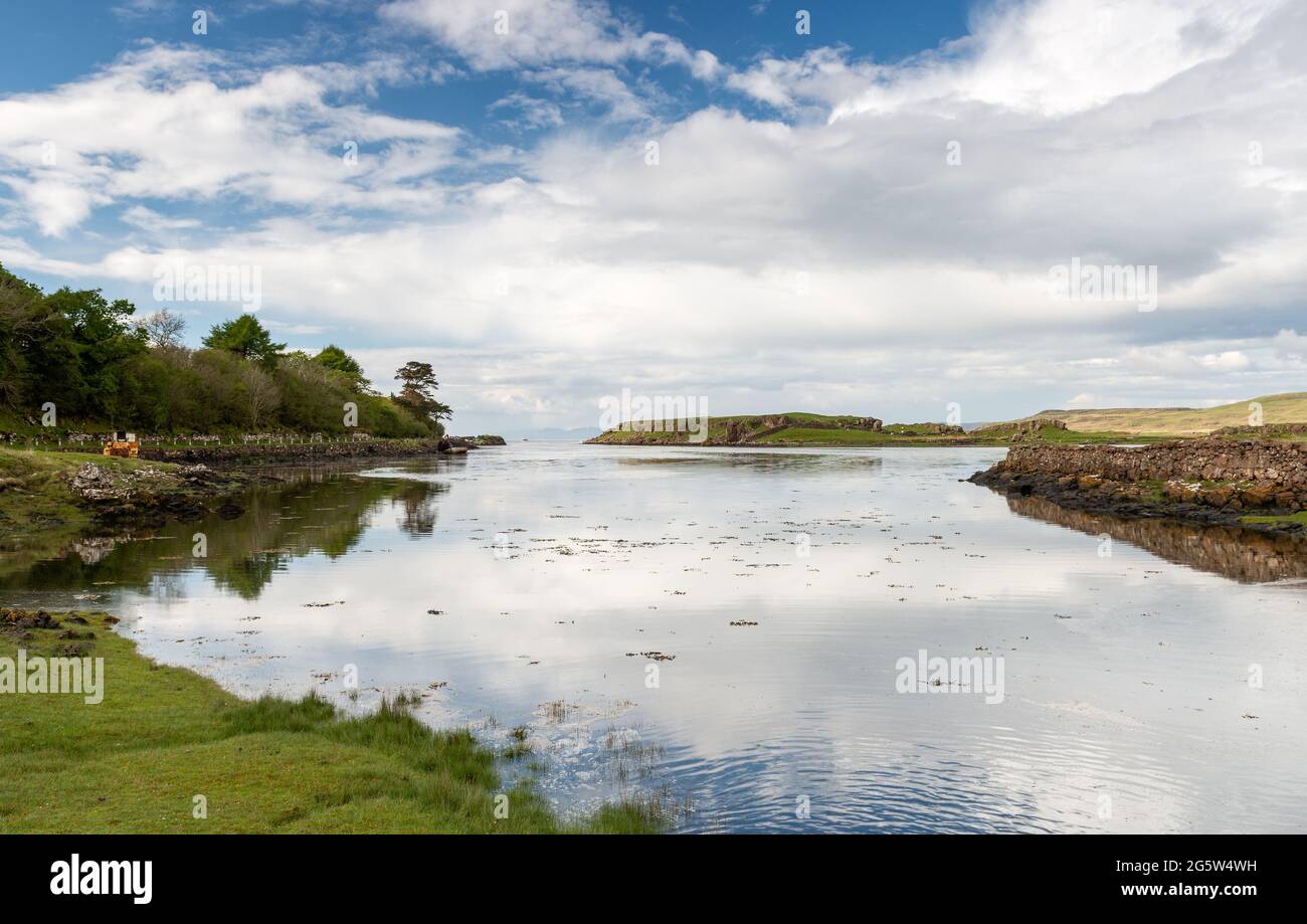 The loch at Croig on the Isle of Mull Stock Photo - Alamy
