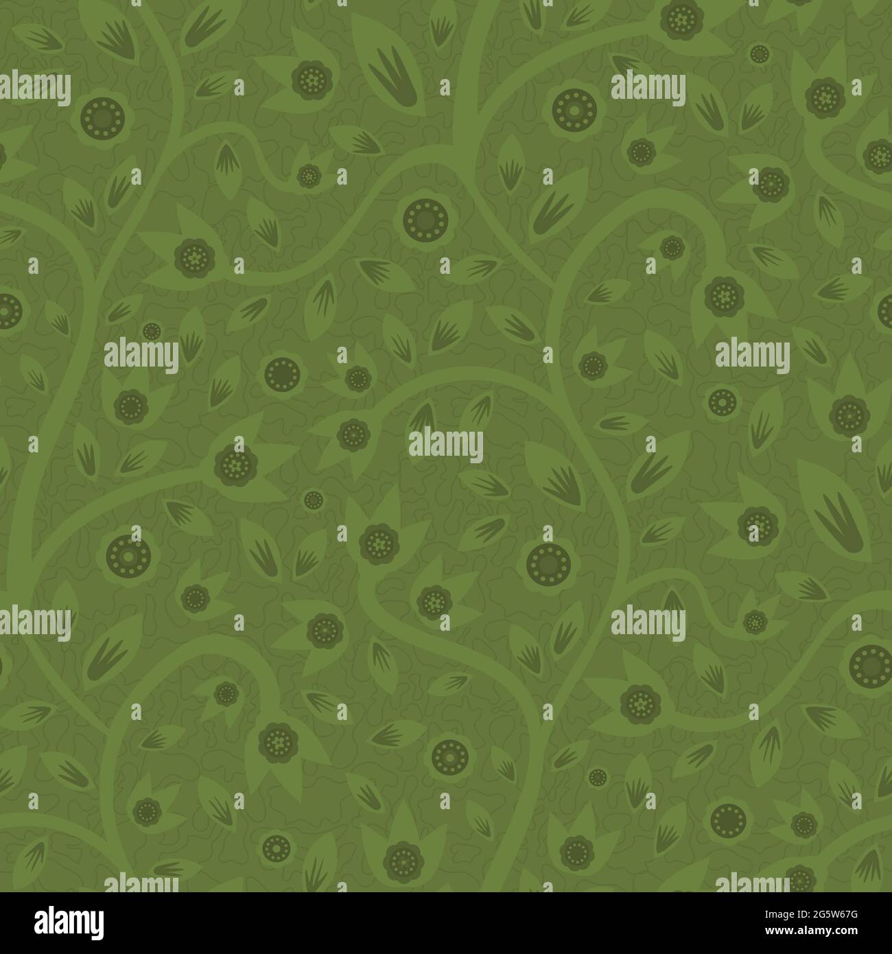 Modern Indian Florals style vector seamless pattern background ...