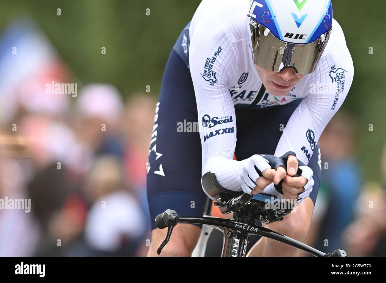 British Chris Froome of Israel Start-Up Nation pictured in action ...