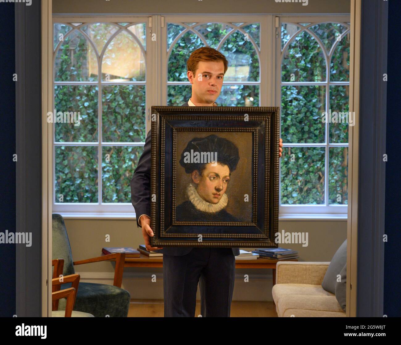 Benappi Fine Art, Mayfair, London, UK. 30 June 2021. A lost Tintoretto ...