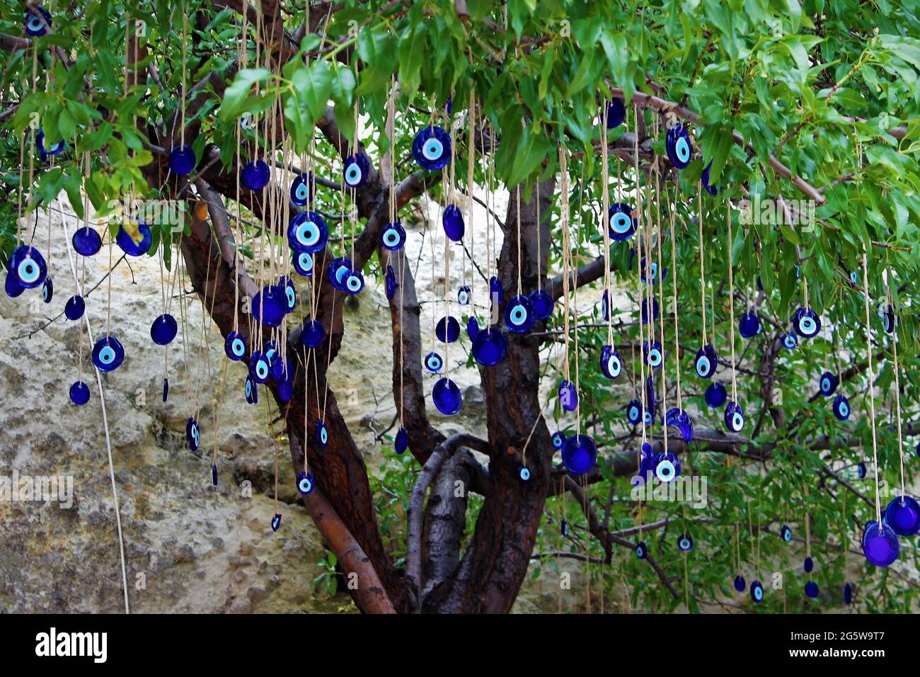 Blue evil eye hi-res stock photography and images - Alamy
