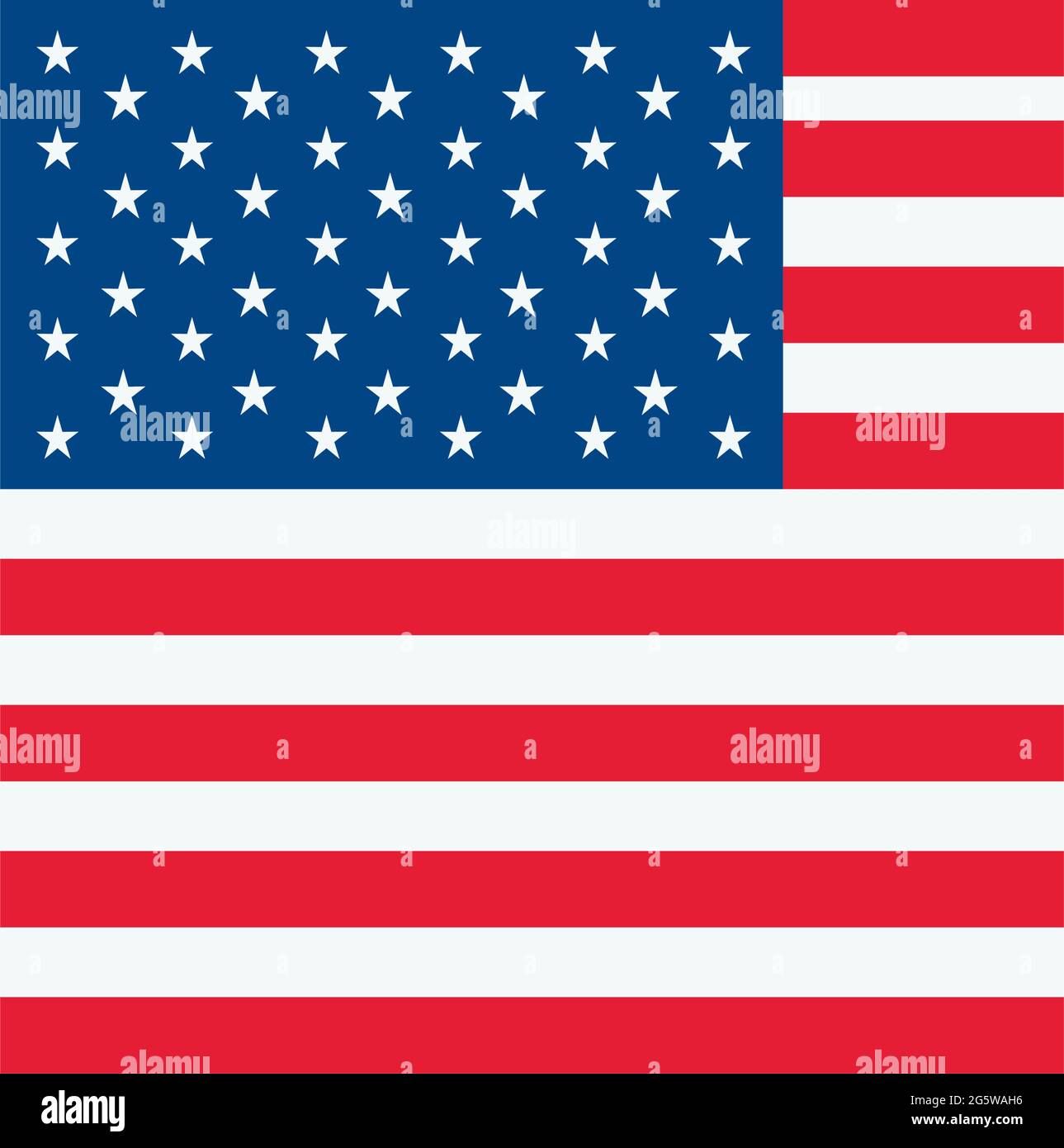 usa flag square emblem icon Stock Vector Image & Art - Alamy