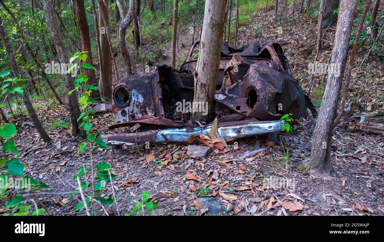 Rusted Shell An Antique Car High Resolution Stock Photography and ...