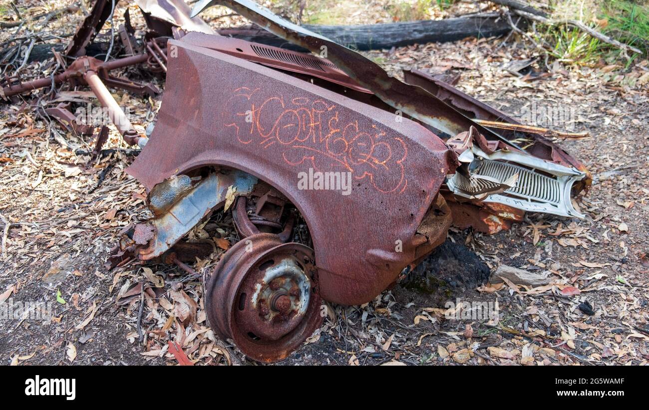 Rusted Shell An Antique Car High Resolution Stock Photography and ...