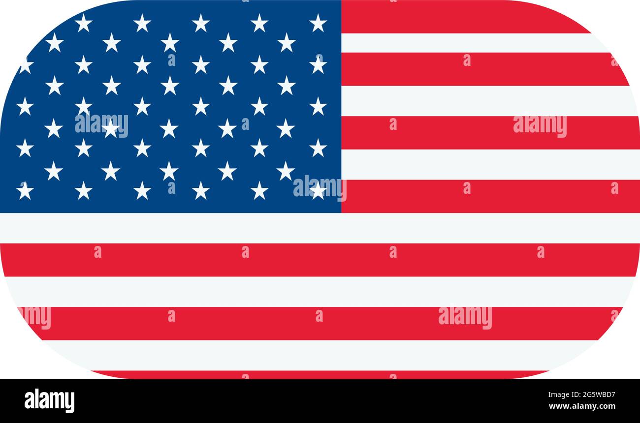 usa flag emblem oval icon Stock Vector Image & Art - Alamy