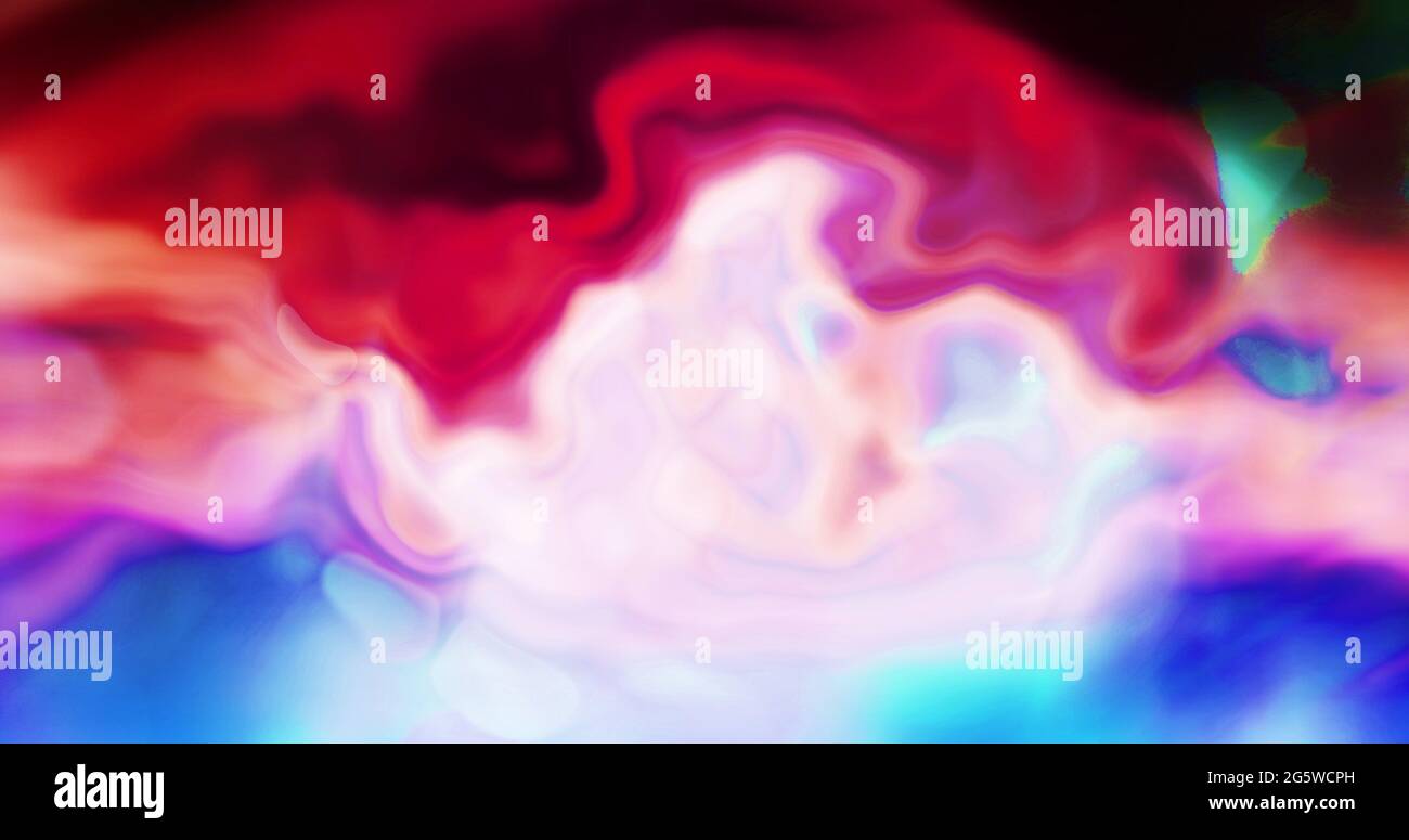 Digital image of colorful flowing liquid texture effect background ...