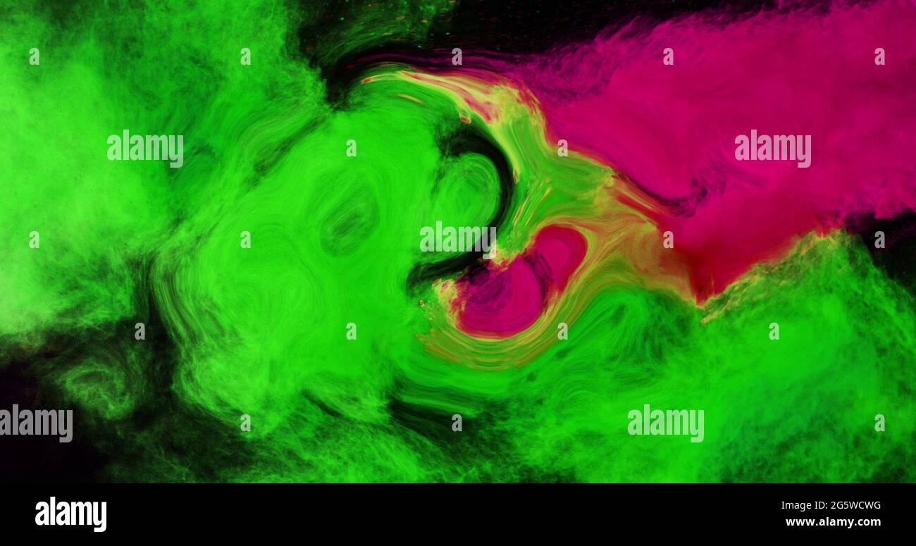 Digital image of colorful flowing liquid texture effect background ...