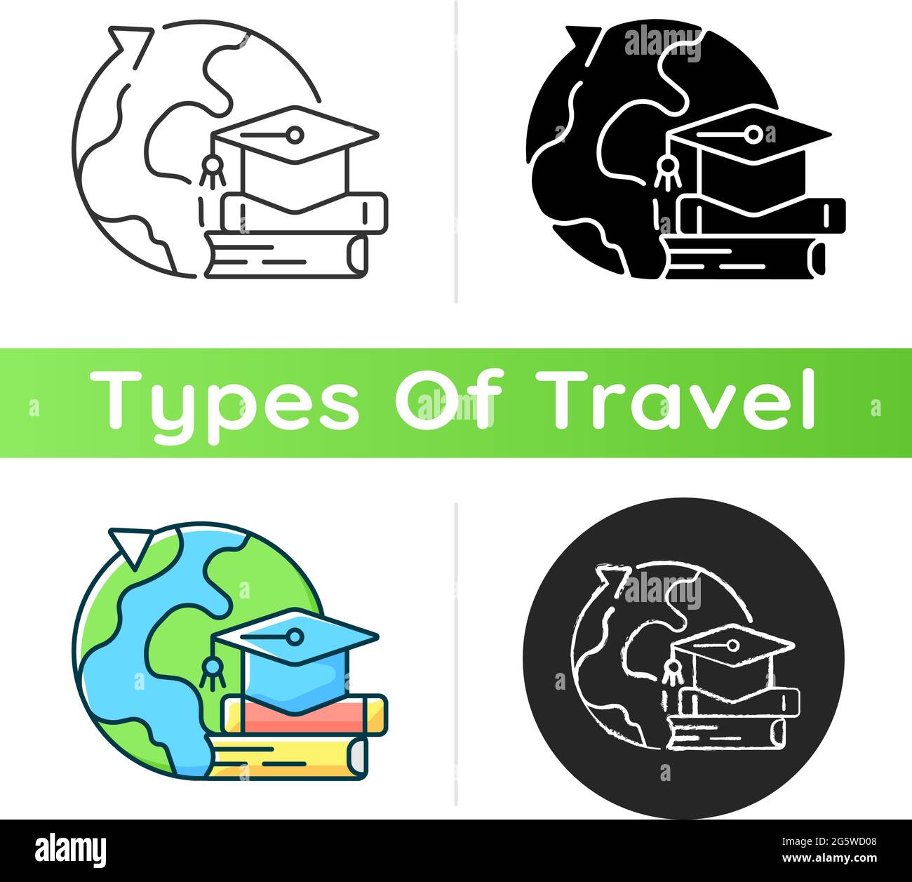 Student exchange programme icon Stock Vector Image & Art - Alamy