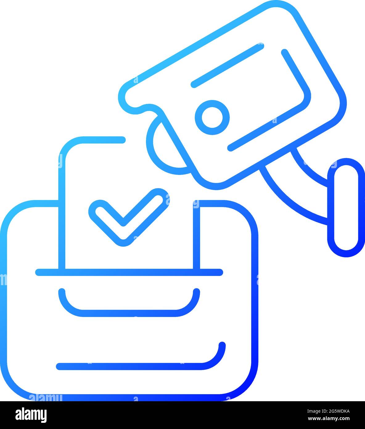 Election observation Stock Vector Images - Alamy