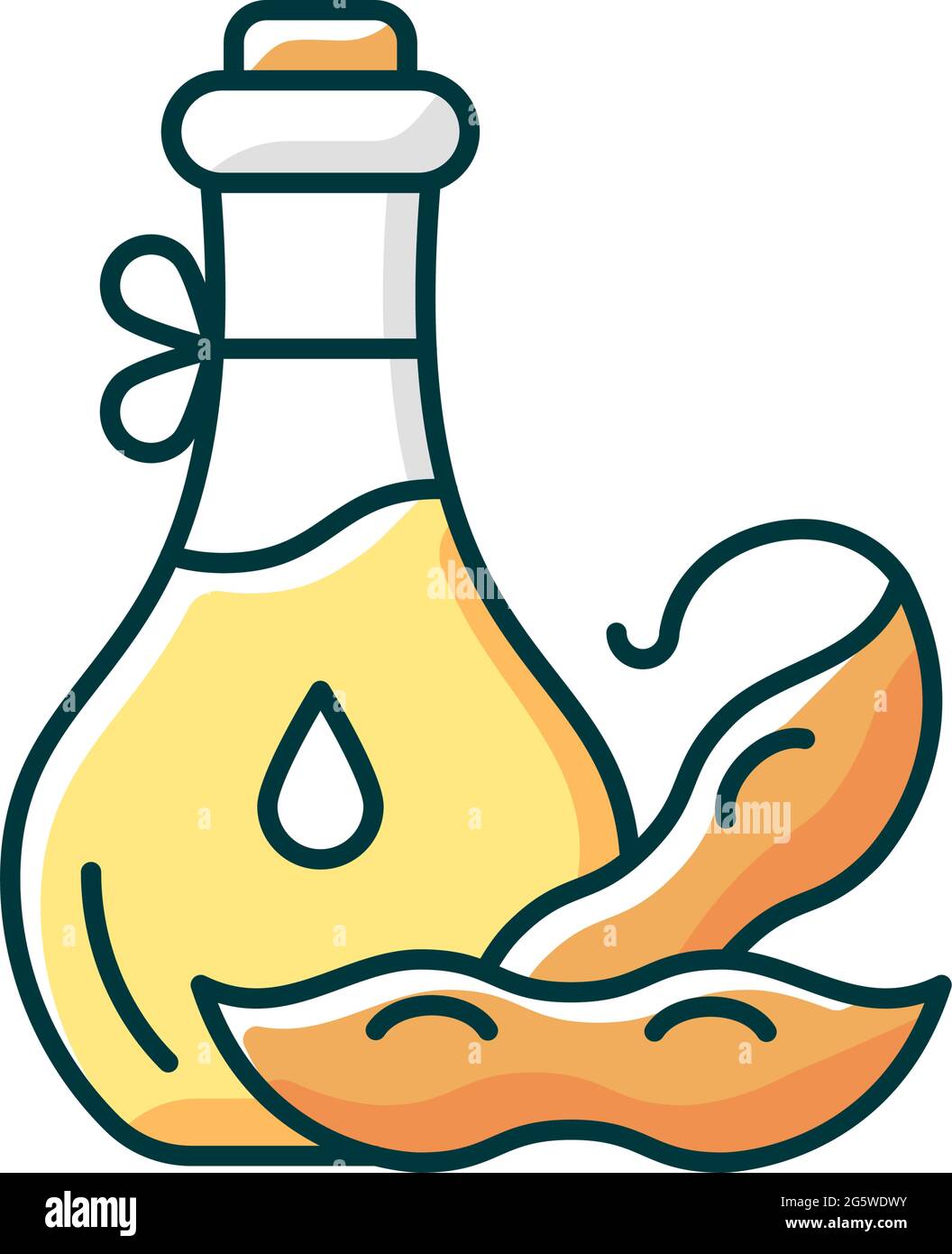 Soybean oil icon Cut Out Stock Images & Pictures - Alamy