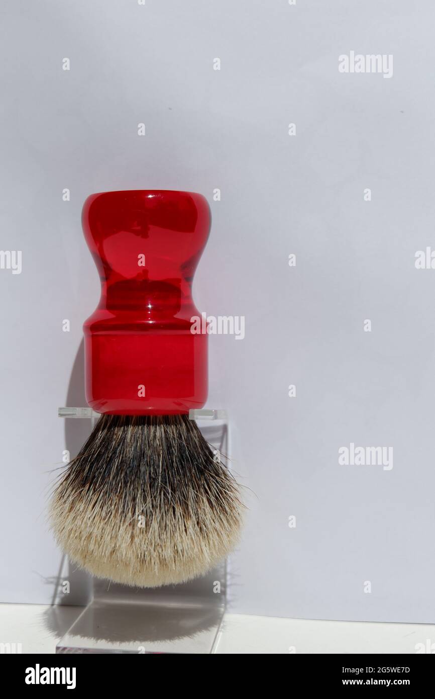 Vintage razors shaving brush hi-res stock photography and images - Alamy