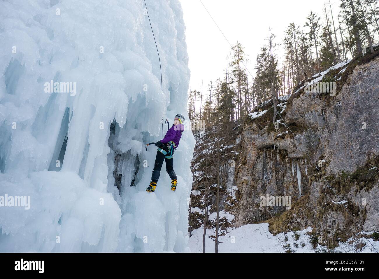 Ice slope hi-res stock photography and images - Alamy