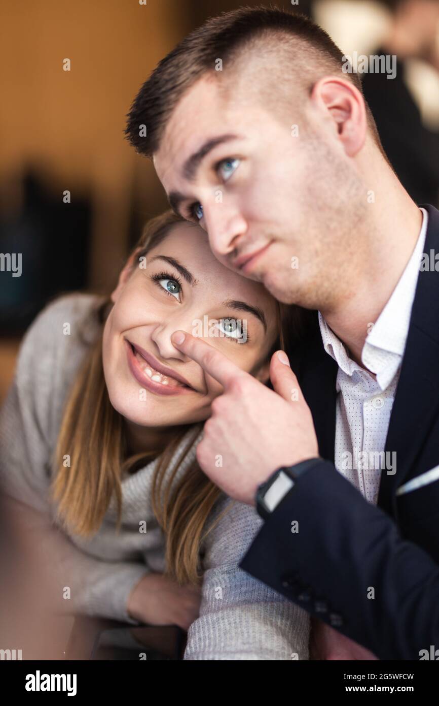 Blond expressions hi-res stock photography and images - Alamy