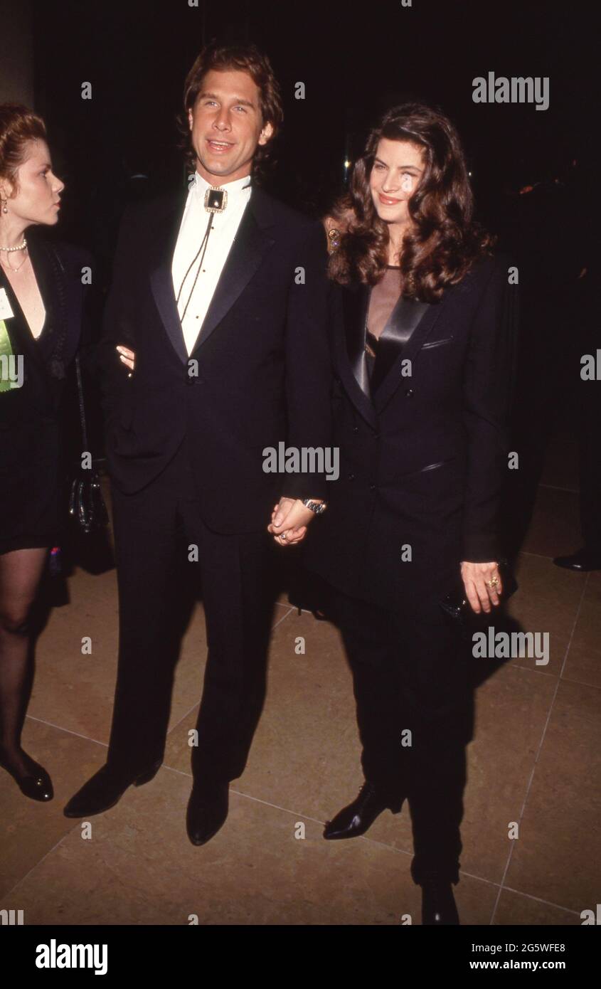 Kirsite Alley and Parker Stevenson 1991 Credit: Ralph Dominguez ...