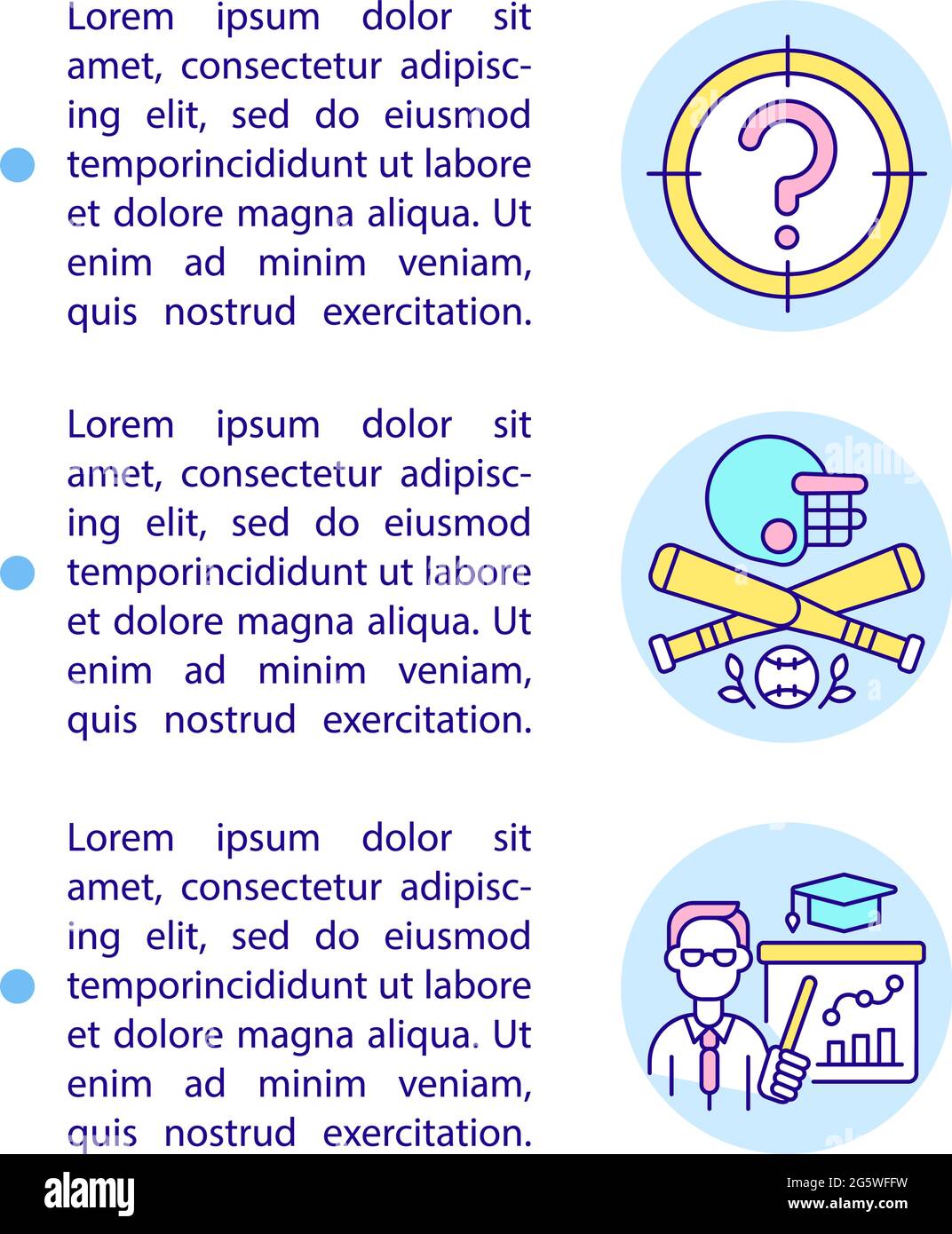 Finding the cause concept line icons with text Stock Vector Image & Art ...