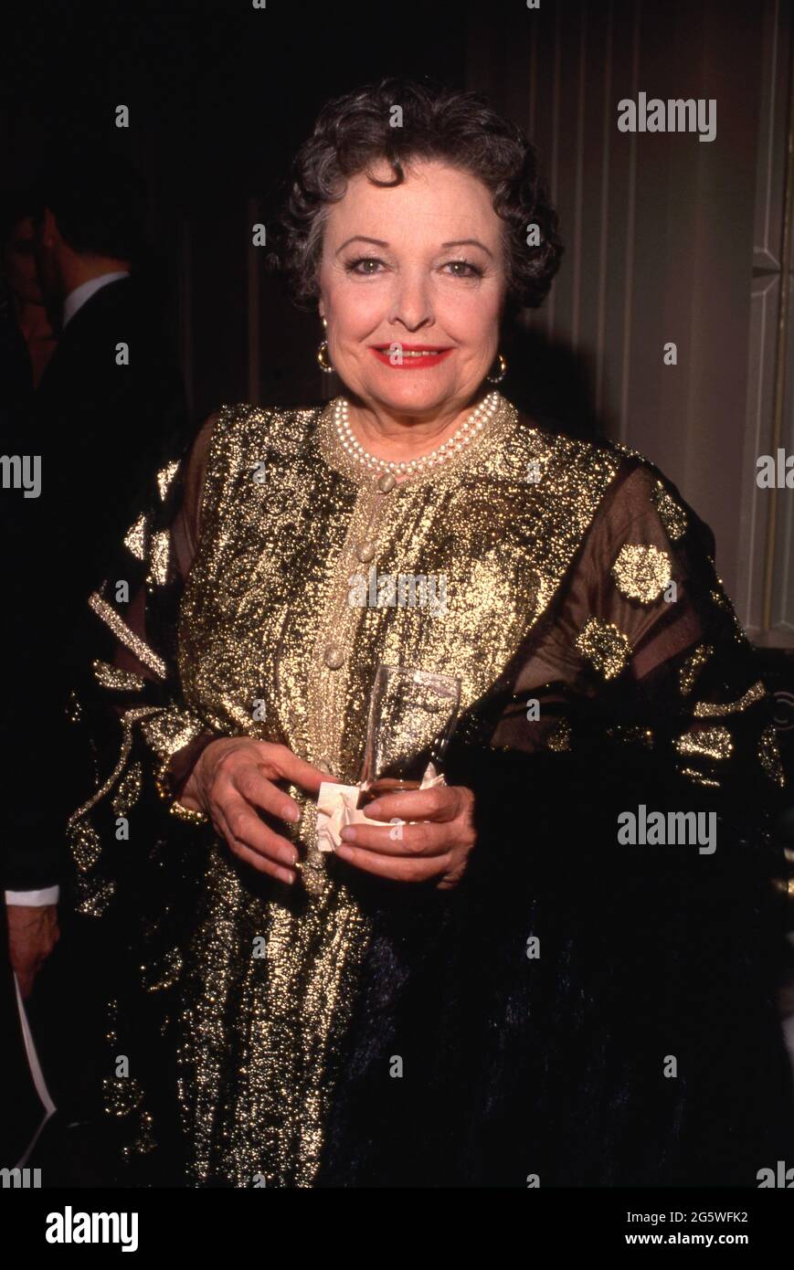 Laraine Day May 1988 Credit: Ralph Dominguez/MediaPunch Stock Photo - Alamy