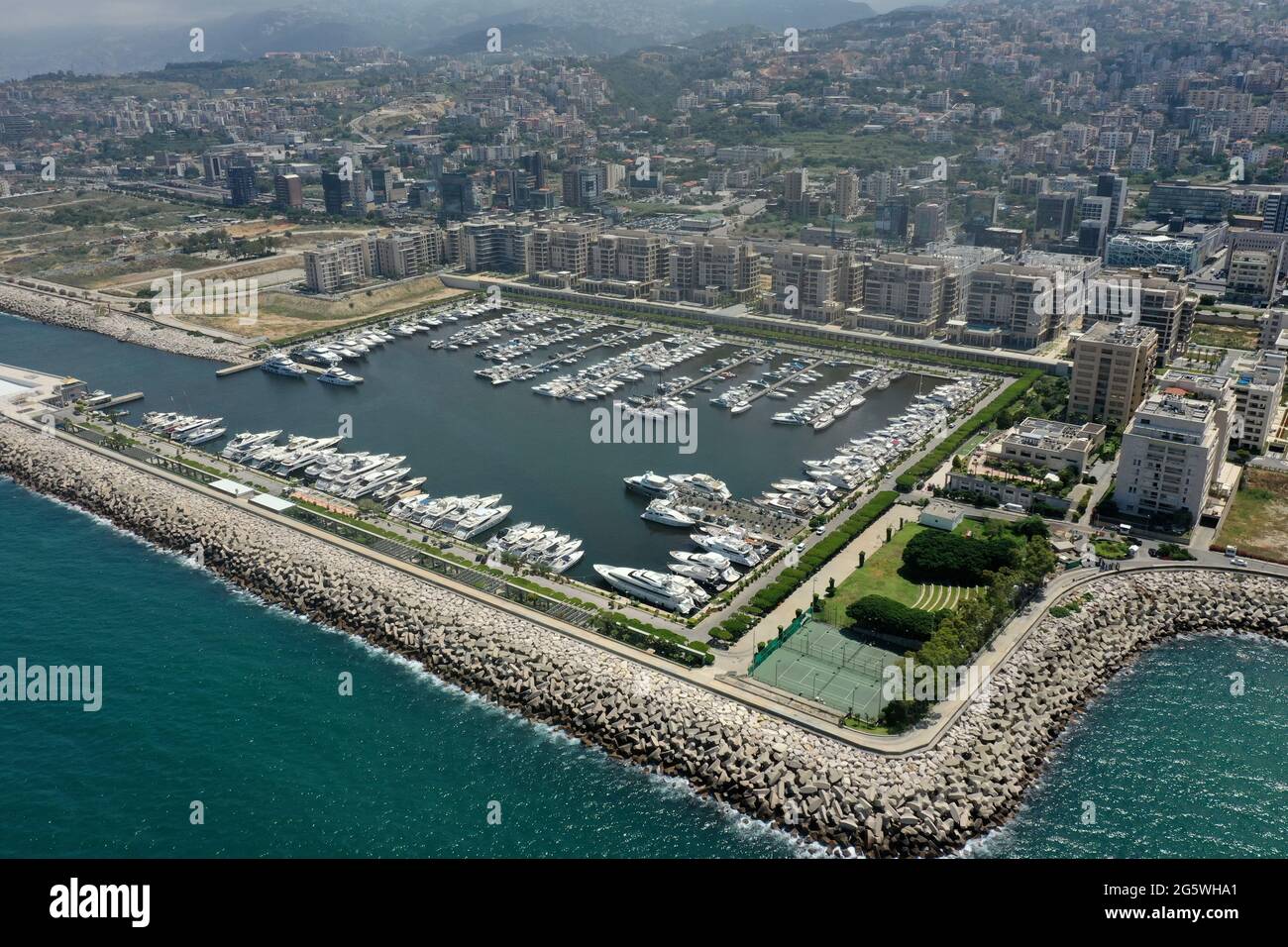 Dbayeh Waterfront, Lebanon Stock Photo - Alamy