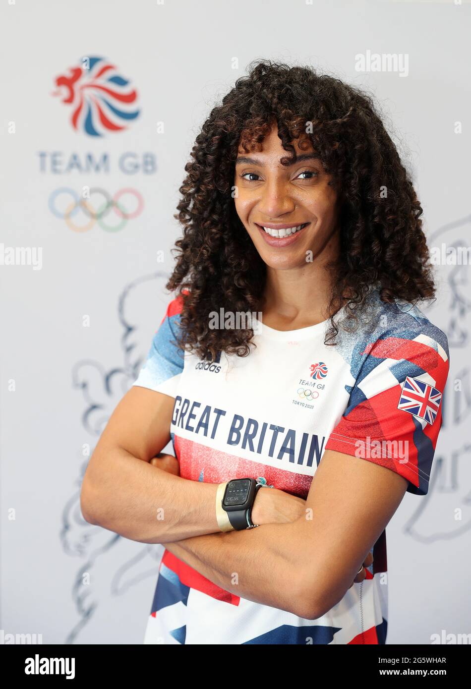 Ashleigh Nelson during the Athletics kitting out session for the Tokyo ...
