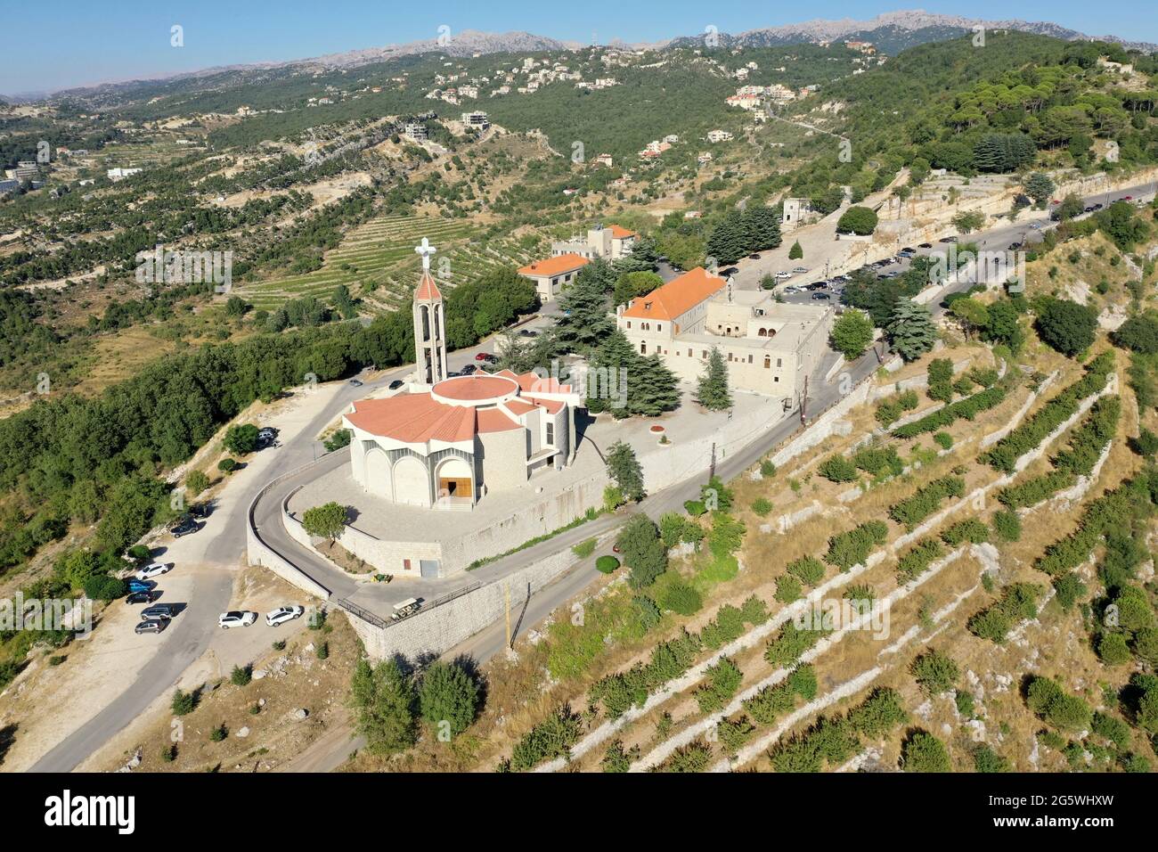 Faqra Citadel In Lebanon Stock Photo - Alamy