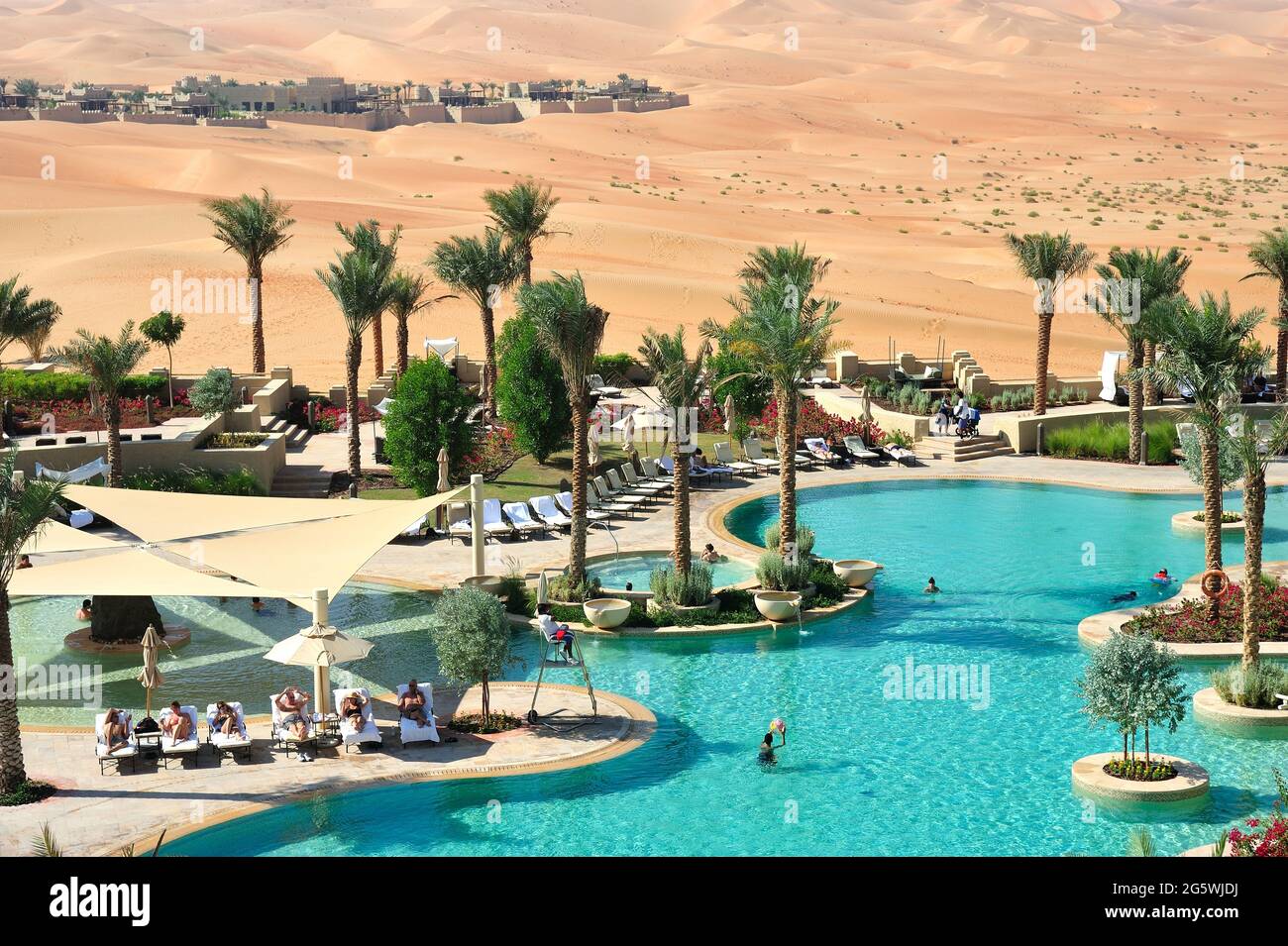 UNITED ARAB EMIRATES. ABU DHABI. THE HOTEL ANANTARA QASR AL SARAB ...