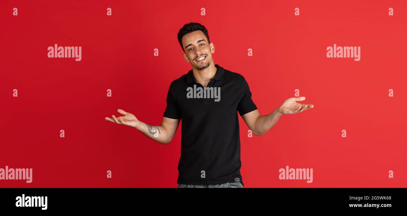 Studio male portrait hi-res stock photography and images - Alamy