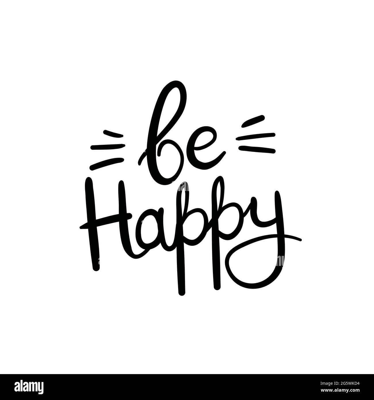 Brush lettering composition of Summer Vacation isolated on white ...