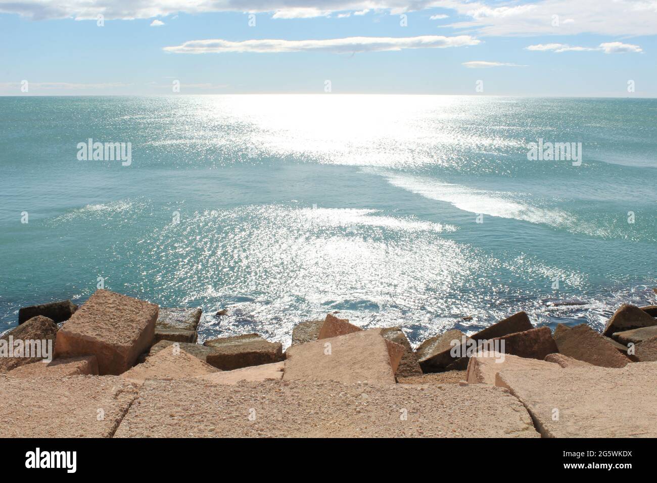 - some impressions of the blue side of a spanish coast city, torrevieja ...