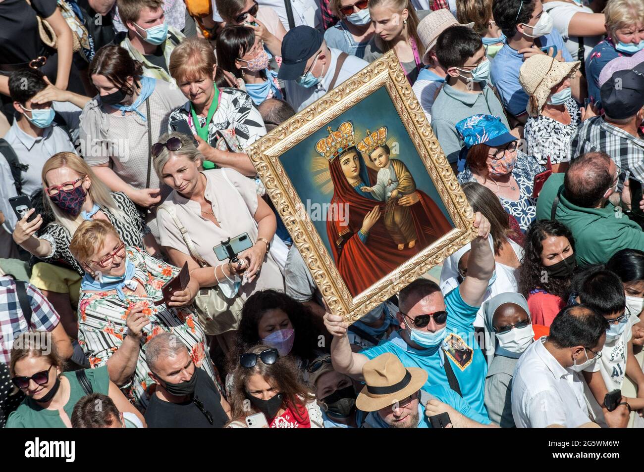 Painting virgin mary vatican rome hi-res stock photography and images ...