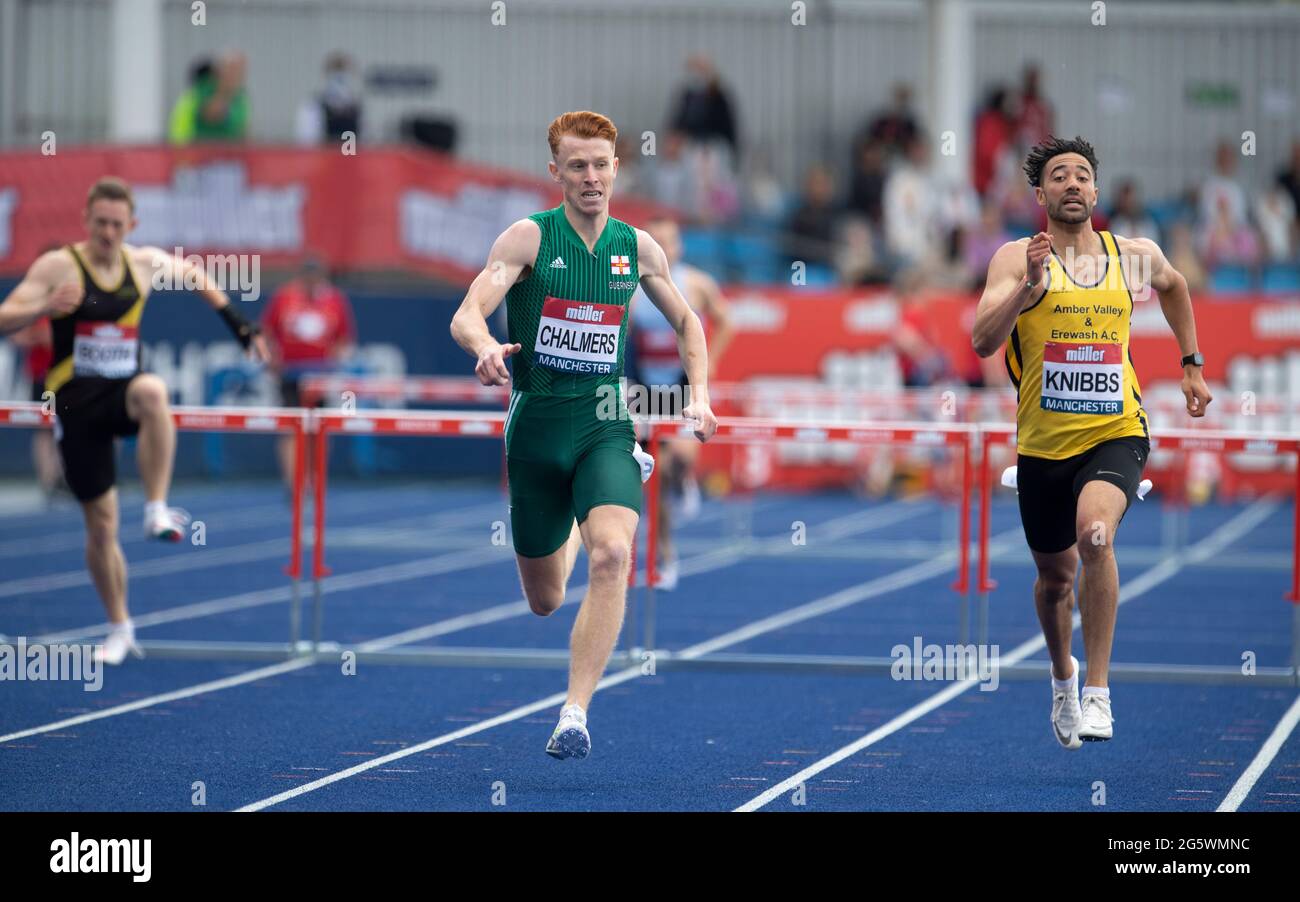 MANCHESTER - ENGLAND 25/27 JUN 21: Alastair Chalmers and Alex Knibbs ...