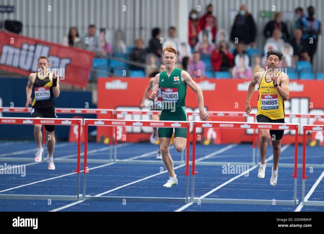 MANCHESTER - ENGLAND 25/27 JUN 21: Alastair Chalmers and Alex Knibbs ...
