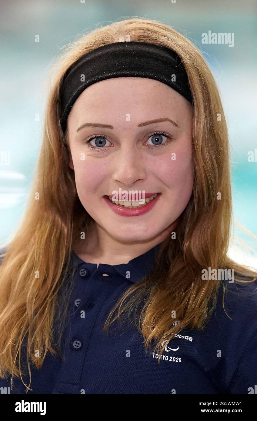 Paralympic GB swimmer Ellie Robinson, during the Paralympic Swimming ...