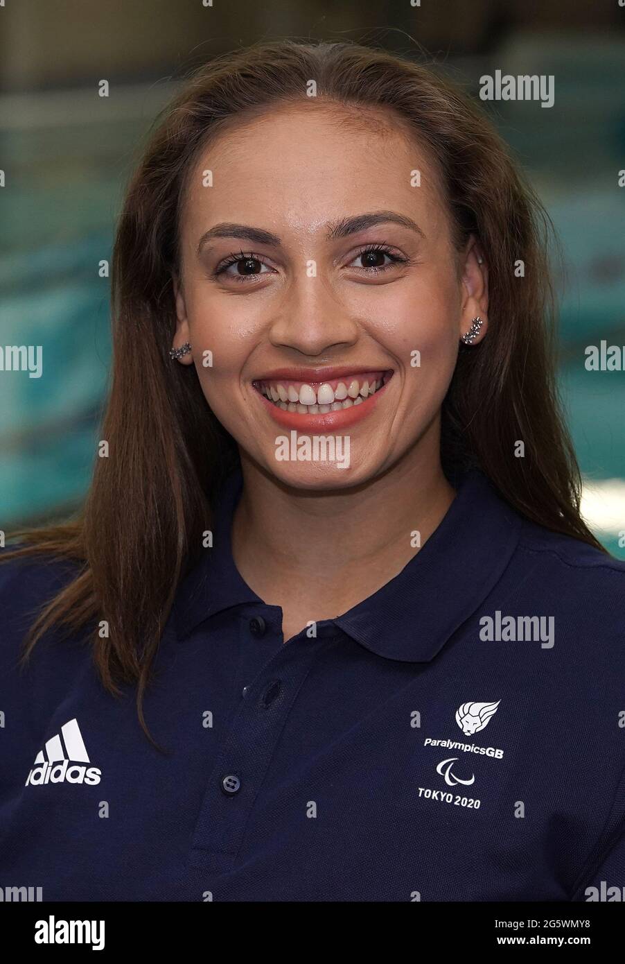 Paralympic GB swimmer Grace Harvey, during the Paralympic Swimming team ...
