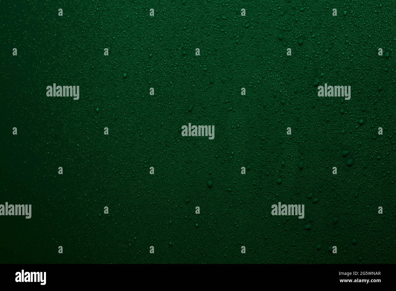 water drop background green colour Stock Photo - Alamy