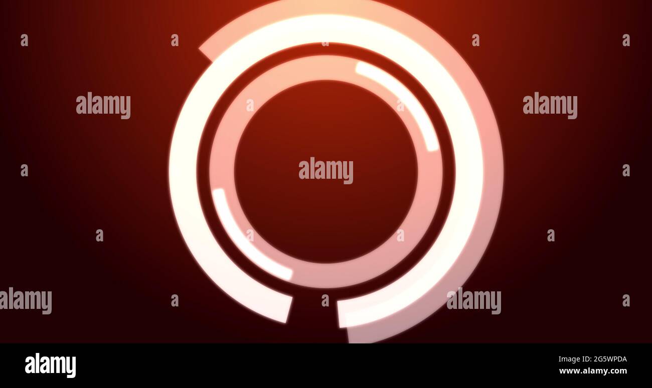 Flashing red circles hi-res stock photography and images - Alamy