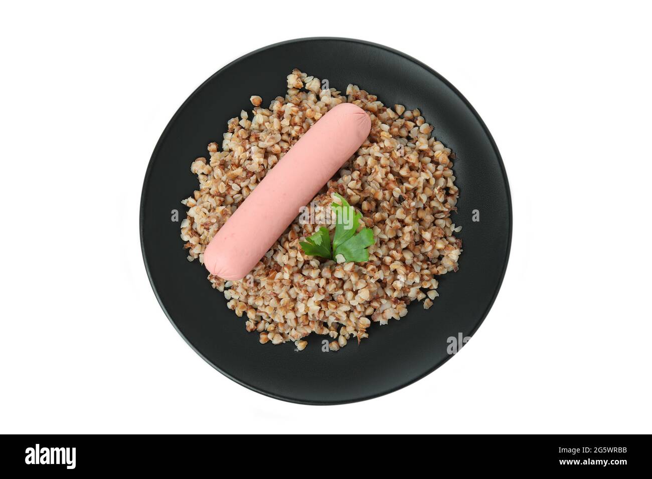 Bowl cooked buckwheat close hi-res stock photography and images - Alamy
