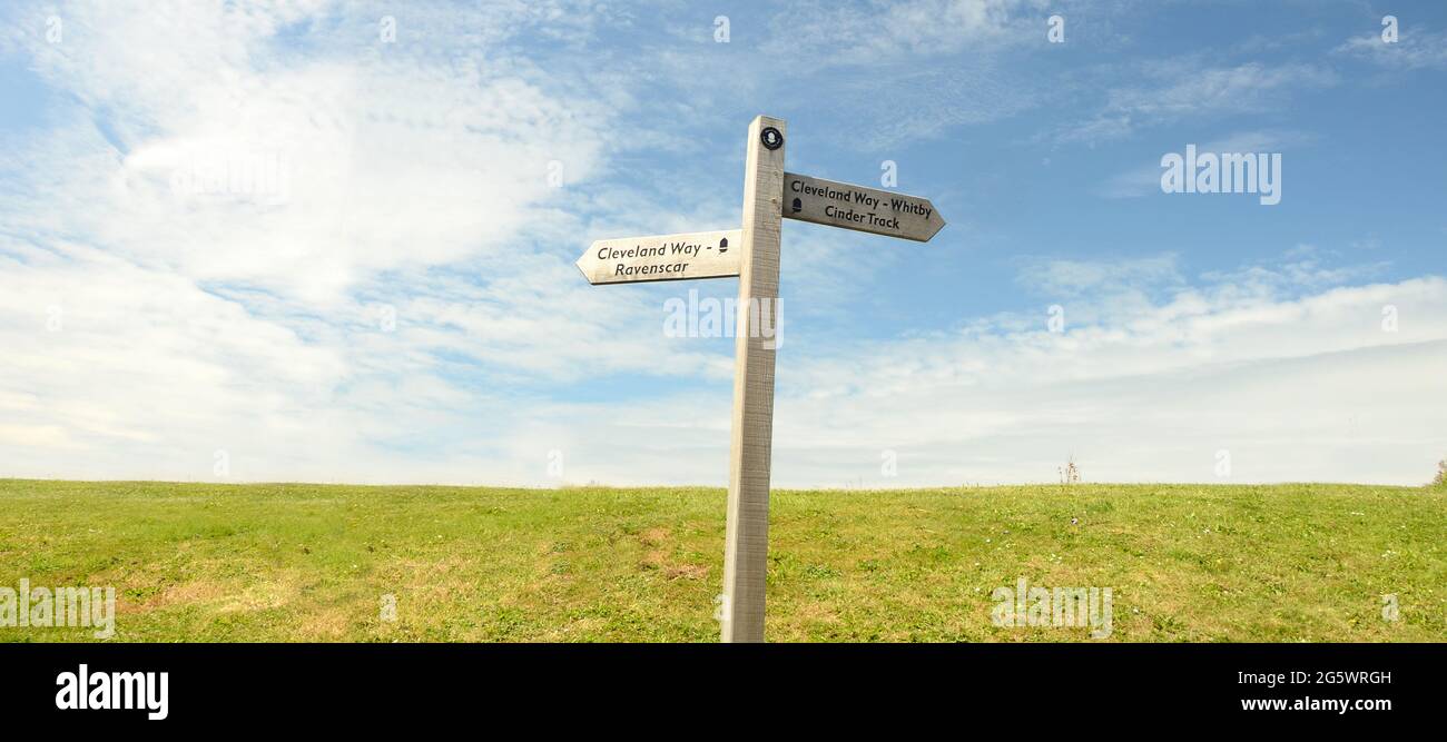 Cleveland Way National Trail Coast High Resolution Stock Photography ...