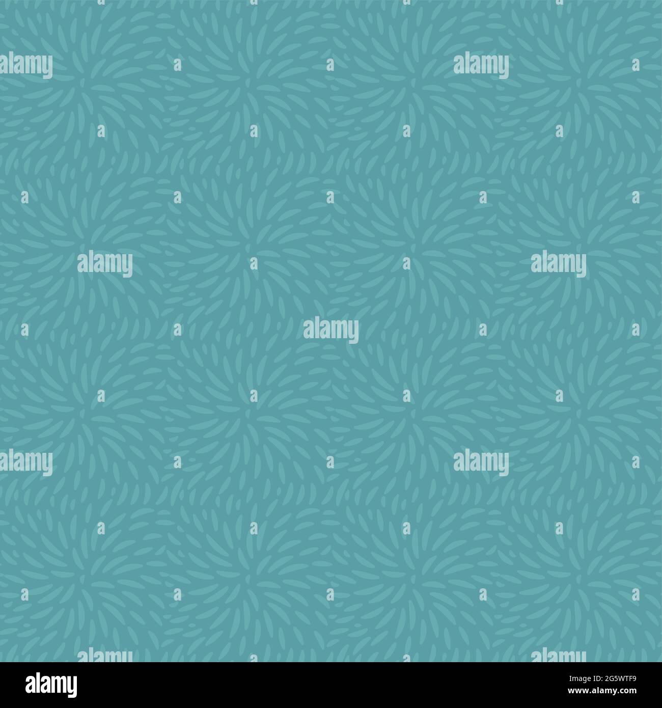 dusty blue-green hand drawn brush stroke seamless pattern. abstract ...