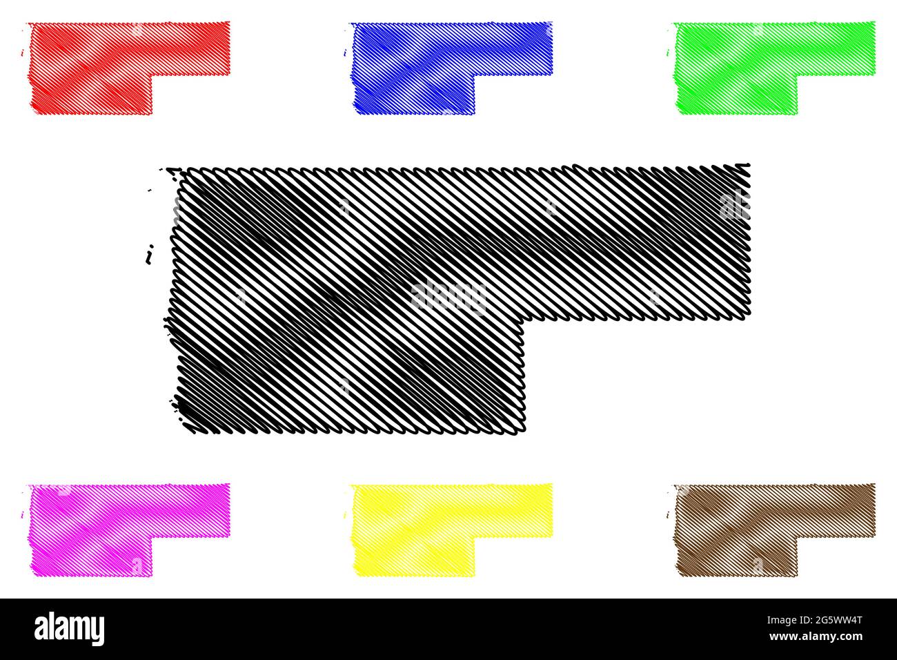 Map of north vernon hi-res stock photography and images - Alamy