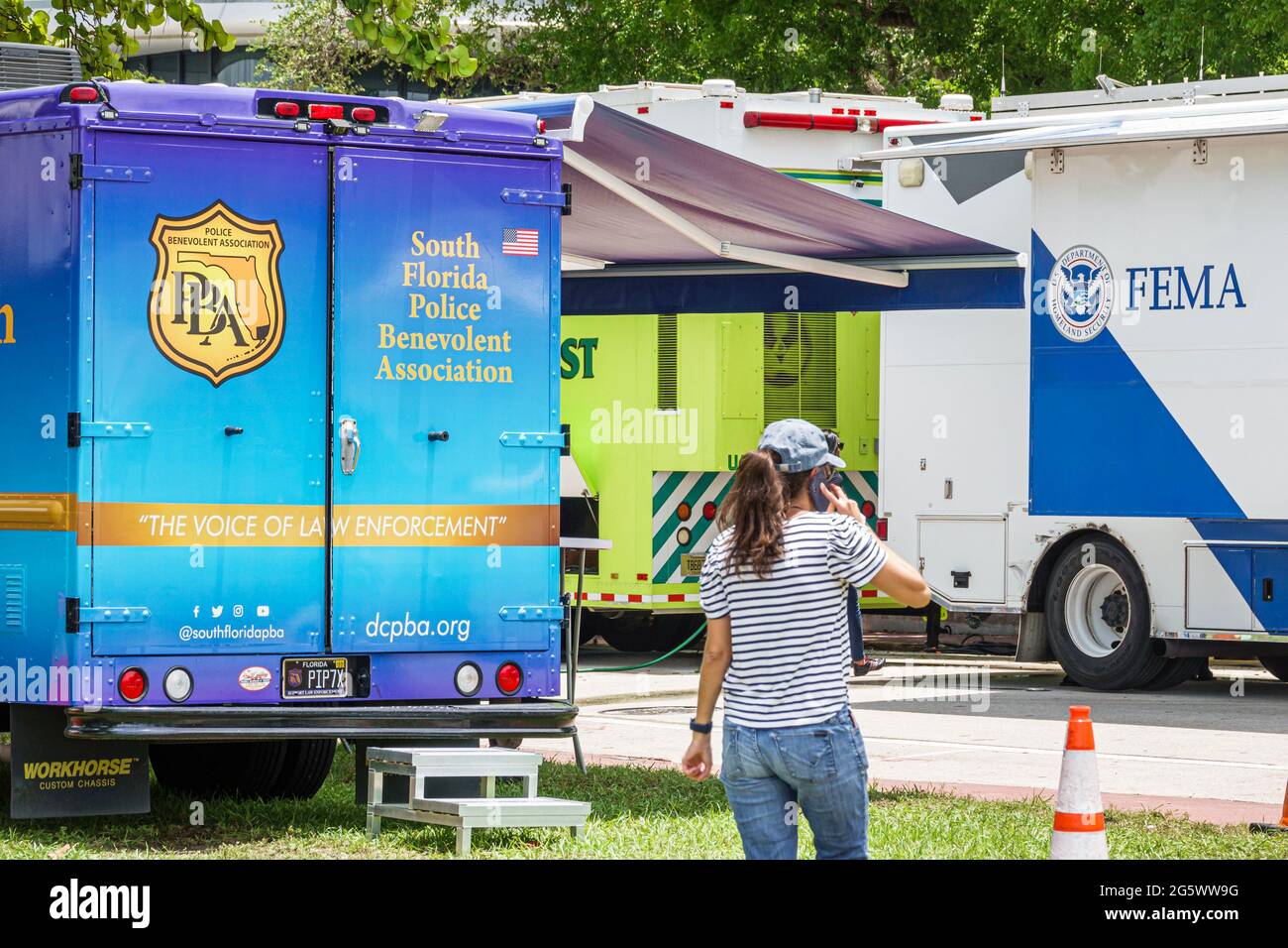 Miami Beach Florida Surfside Champlain Towers South condo condominium ...