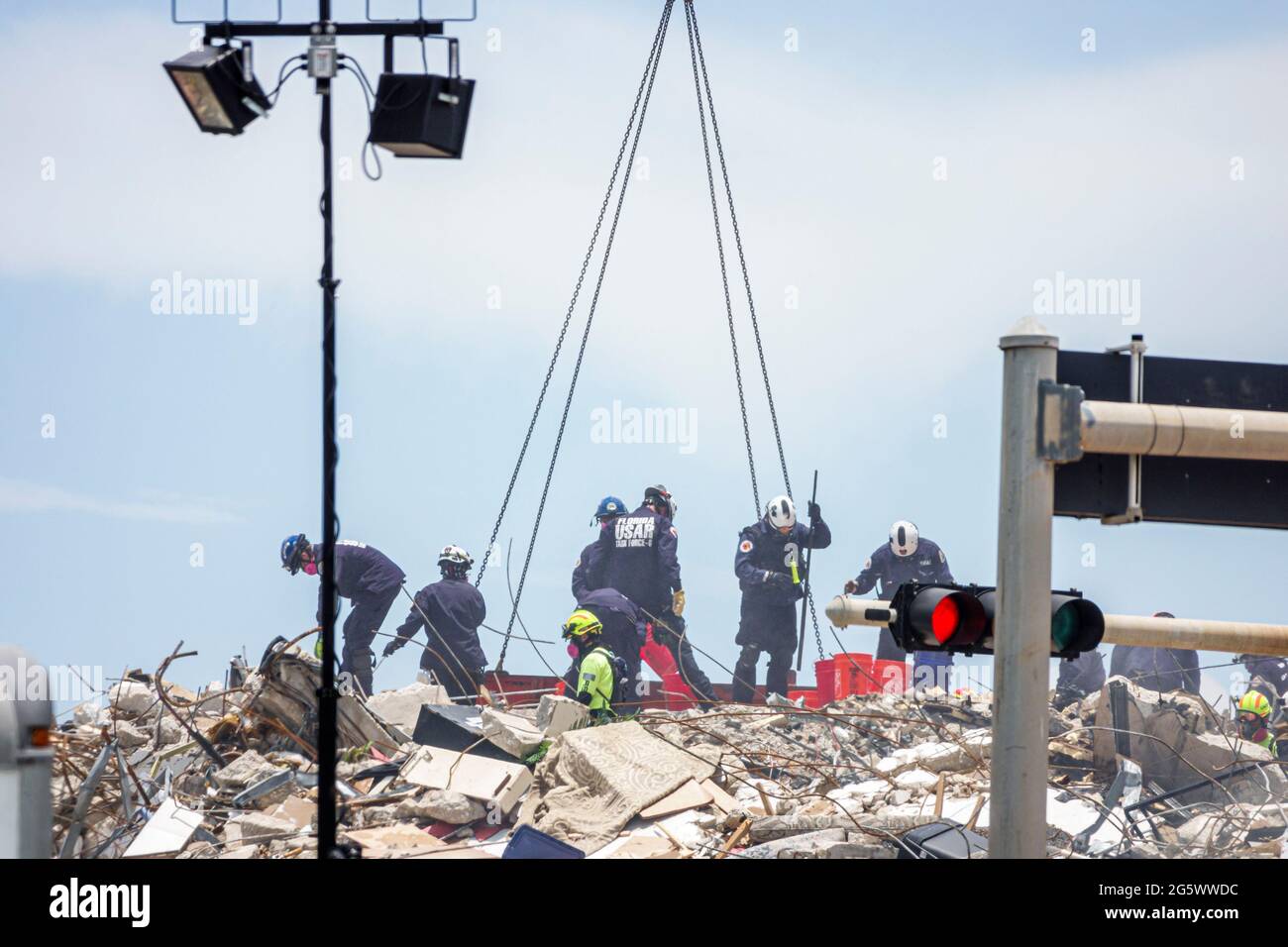 Miami Beach Florida Surfside Champlain Towers South condo condominium ...