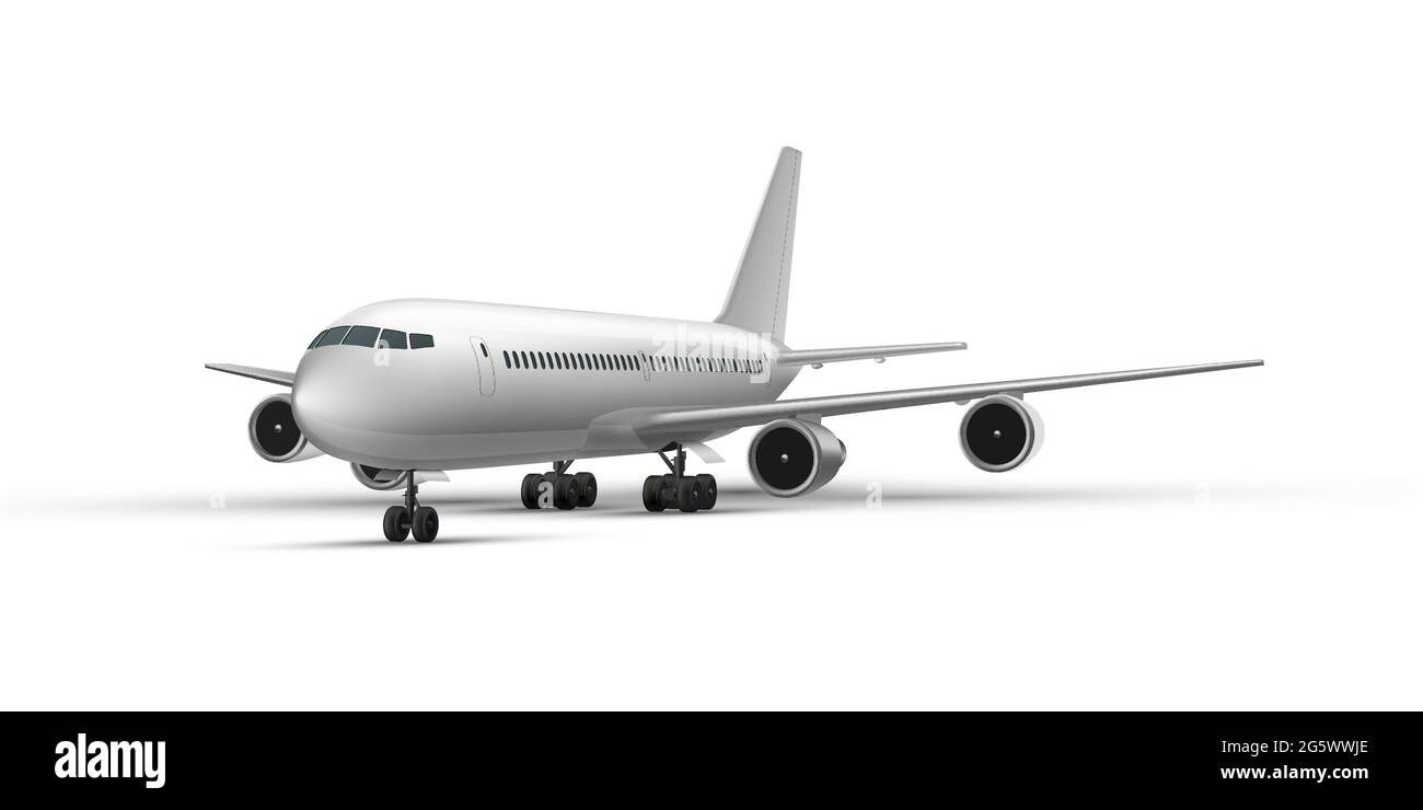 Aerial view of airbus Stock Vector Images - Alamy