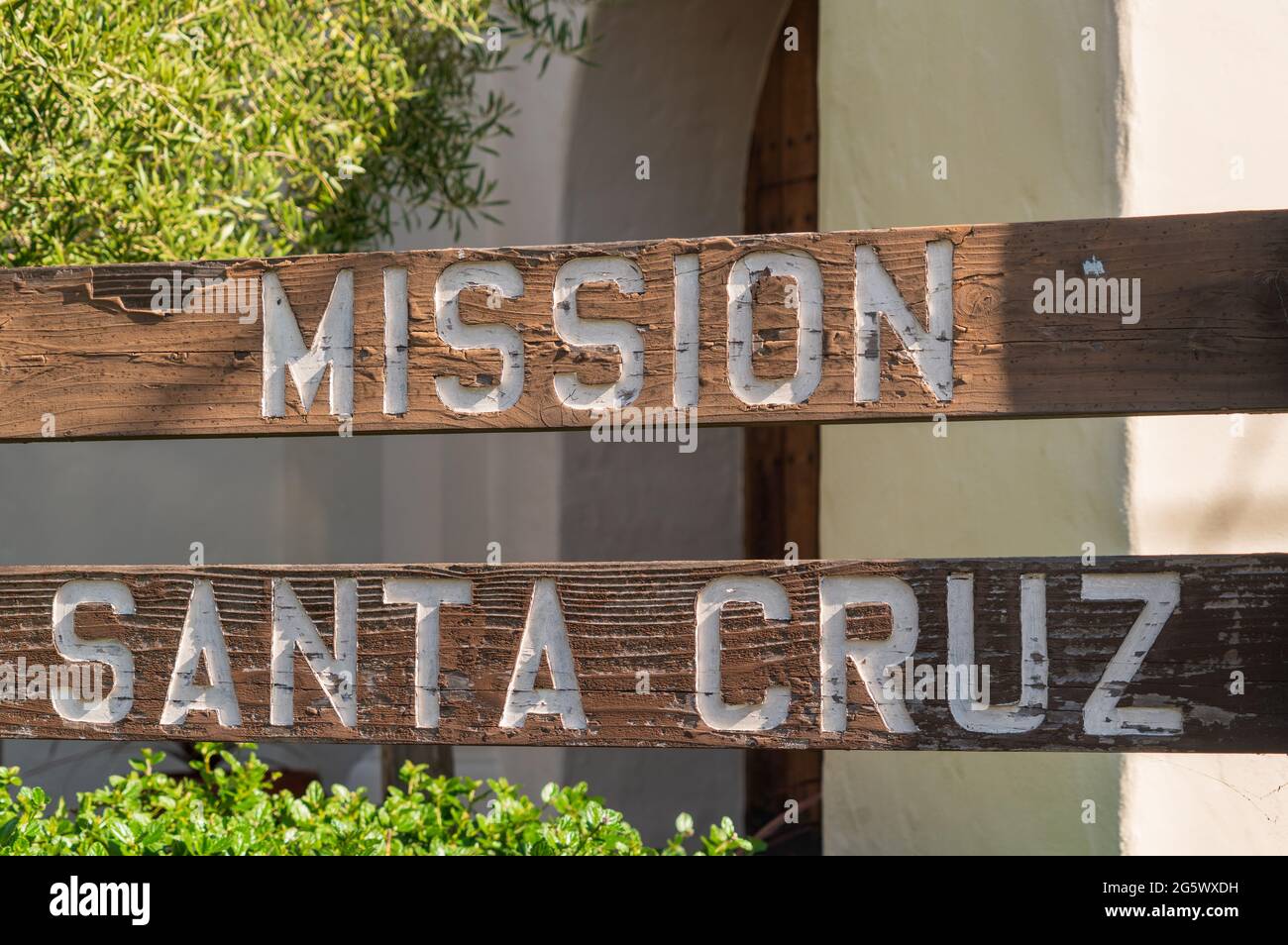 Mission santa cruz california hi-res stock photography and images - Alamy