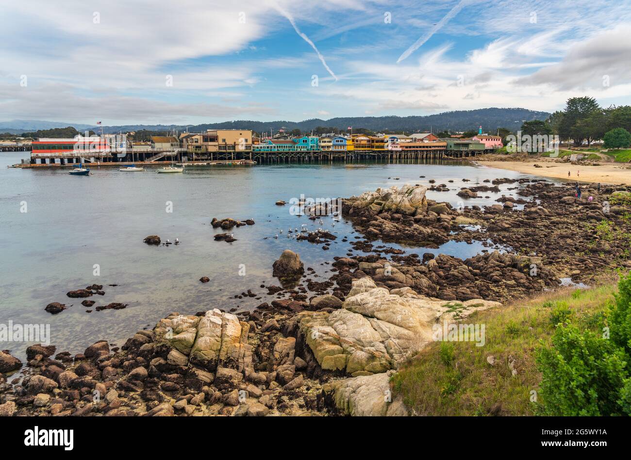 Monterey State Historic Park in California Stock Photo - Alamy