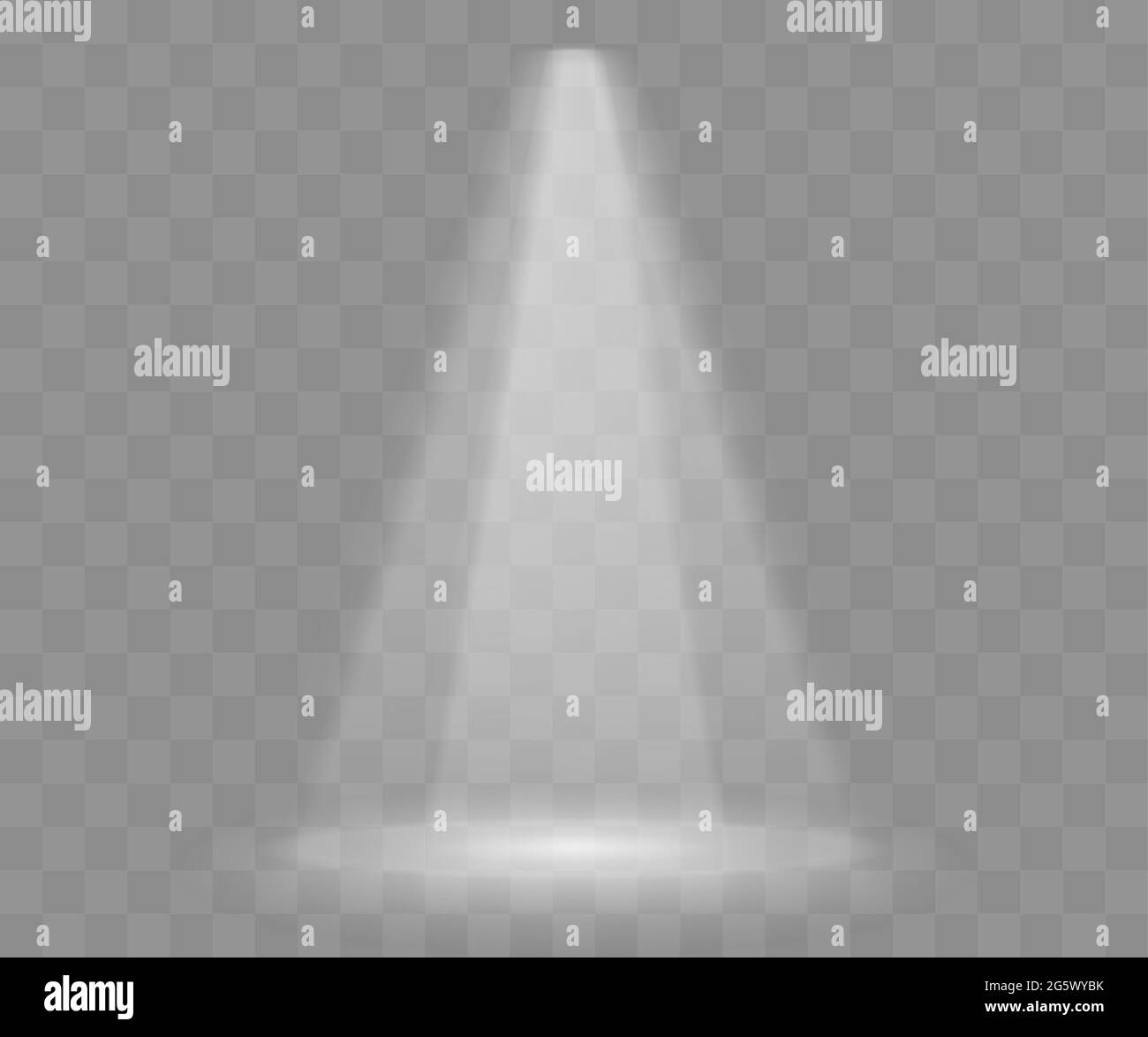 Spotlight illustration. Vector transparent spotlight isolated. Scene ...