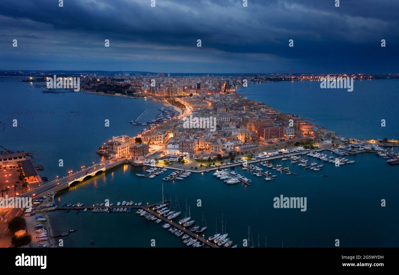 Taranto aerial hi-res stock photography and images - Alamy