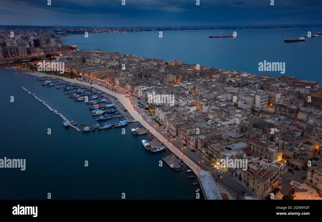 Taranto aerial hi-res stock photography and images - Alamy