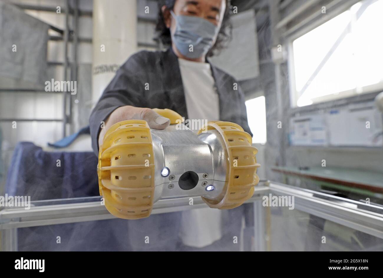 Photo taken in Akabira on the northernmost Japanese main island of ...